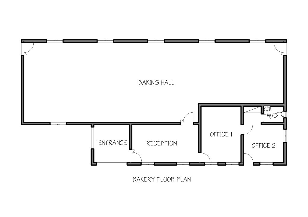 Outstanding Exotic Bakery Floor Plan Sample – Peteroz Construction Blog