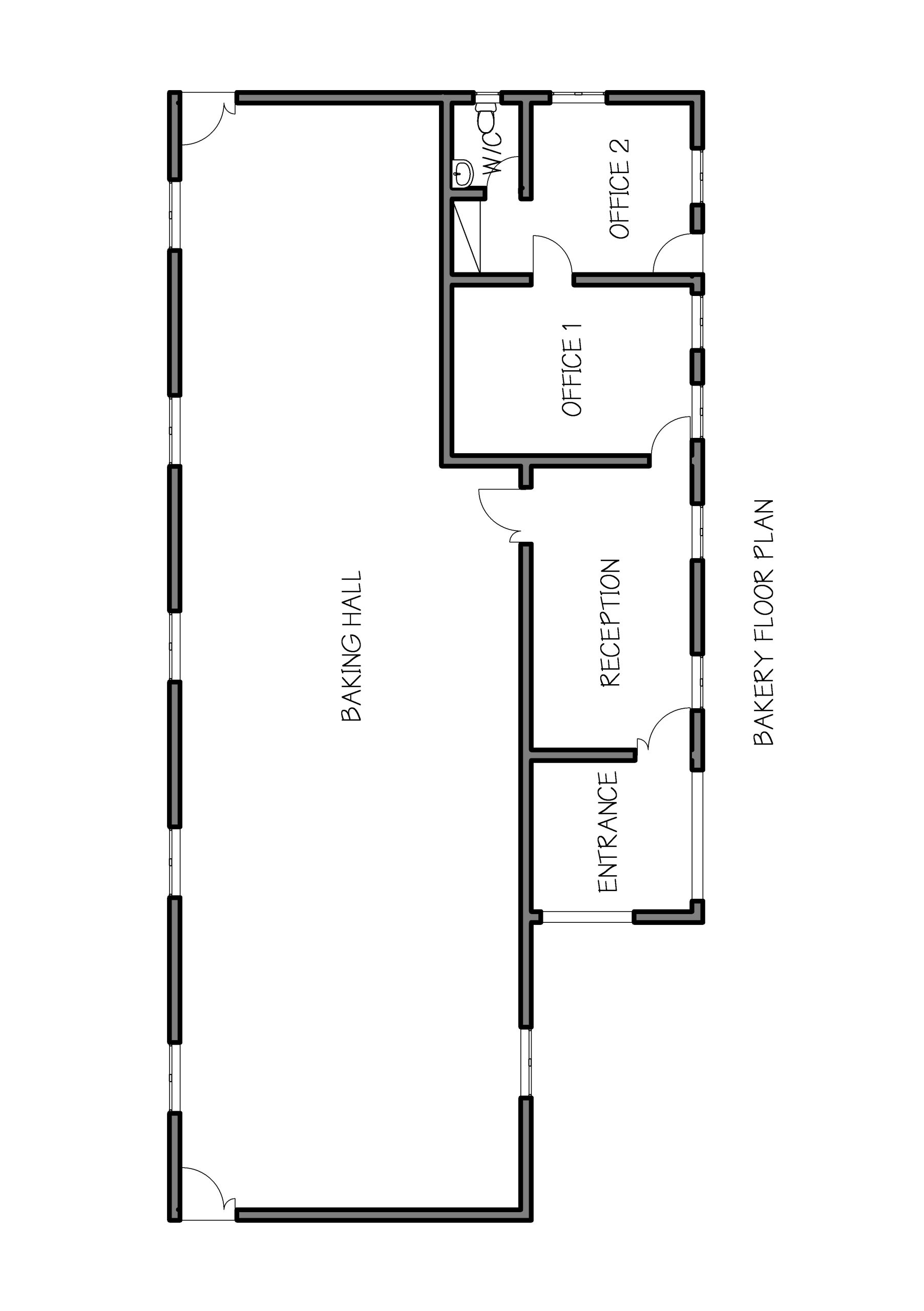 Outstanding Exotic Bakery Floor Plan Sample – Peteroz Construction Blog