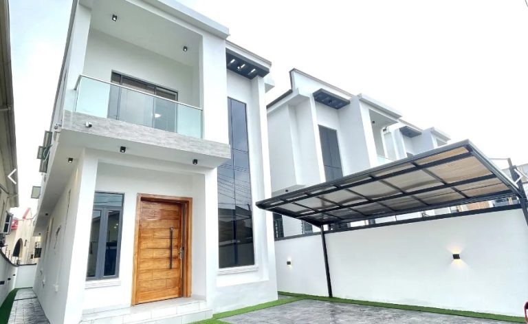 Very Portable 4-Bedroom Duplex Design (Pictures) – Peteroz Construction ...