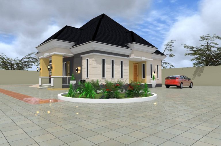 3 Bedroom House Plan with 3D - Peteroz Construction Blog