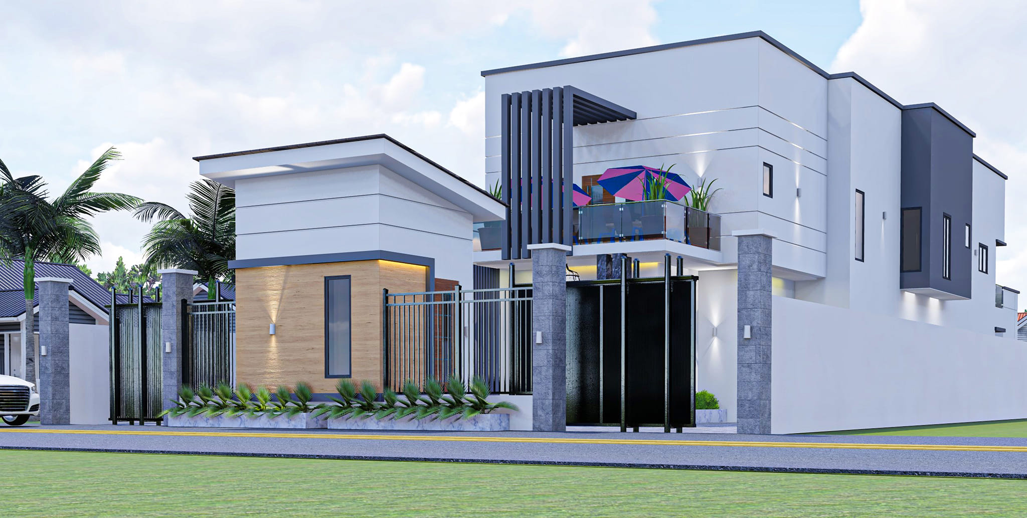 Simple Contemporary 5 Bedroom House Designs – Peteroz Construction Blog
