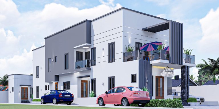 Simple Contemporary 5 Bedroom House Designs – Peteroz Construction Blog